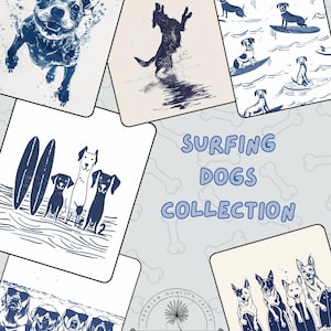 Labrador Underwater | Coastal Dog Sketch Art | Fun Wall Art for Dog ...
