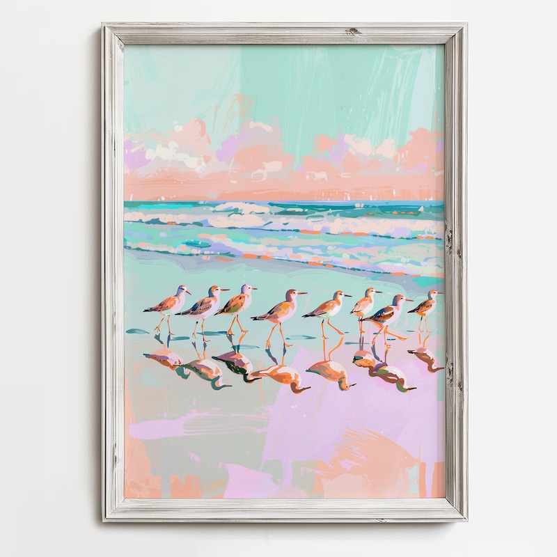 Sand Piper Wall - Etsy