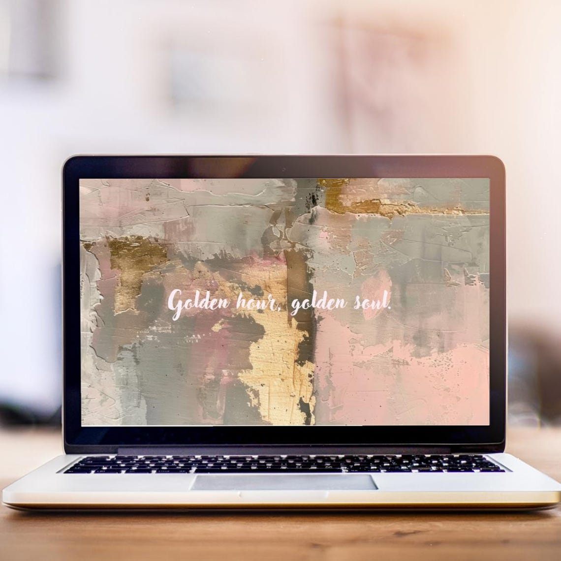 Positive Affirmations Desktop / Laptop Wallpaper, Minimalist Wallpaper ...