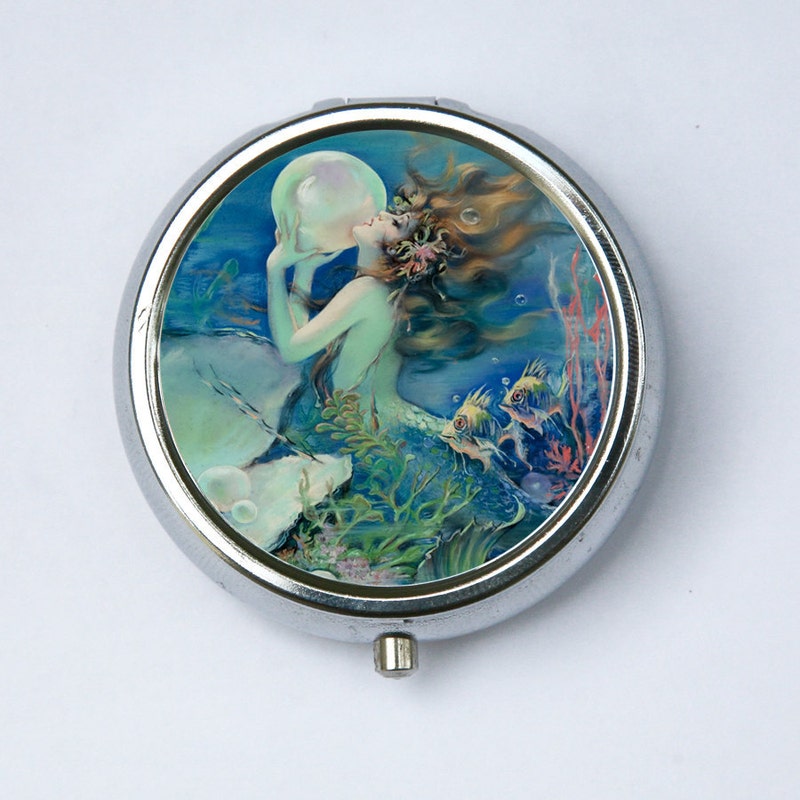 Mermaid Pill Case - Etsy