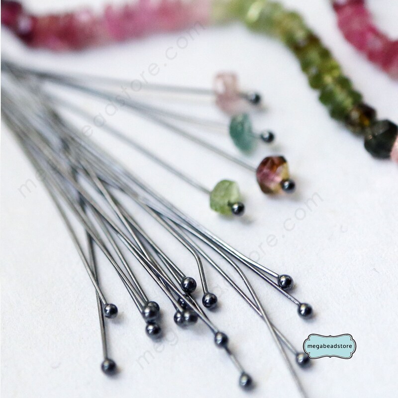 Black Head Pins - Etsy