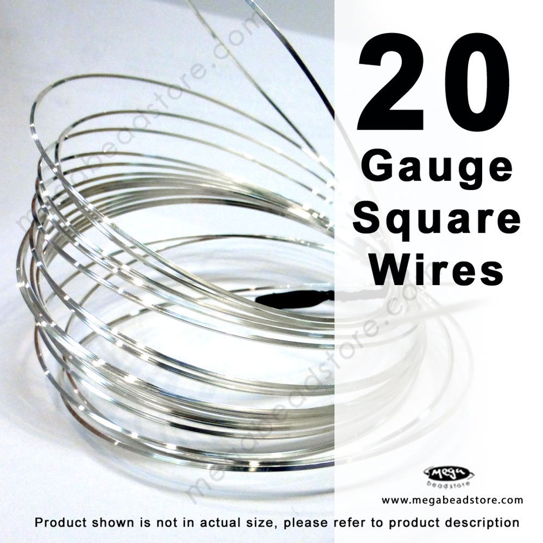 Square Shape -20 Gauge 925 Sterling Silver Wire Half Hard - Etsy