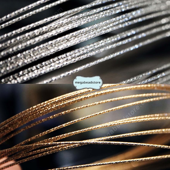Sparkle Wire 20.5 18 Gauge 925 Sterling Silver 14K Gold - Etsy