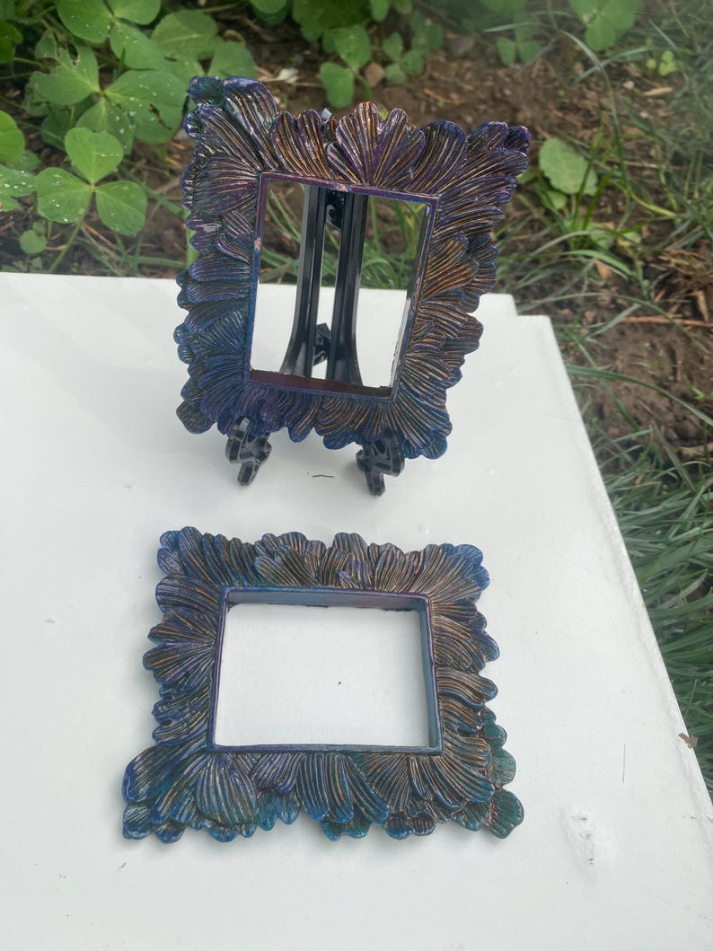 Mini Vintage Gothic Picture Frame - Etsy