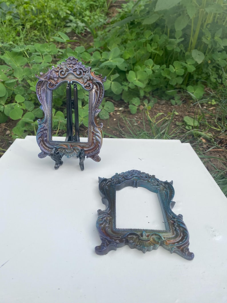Mini Vintage Gothic Picture Frame - Etsy
