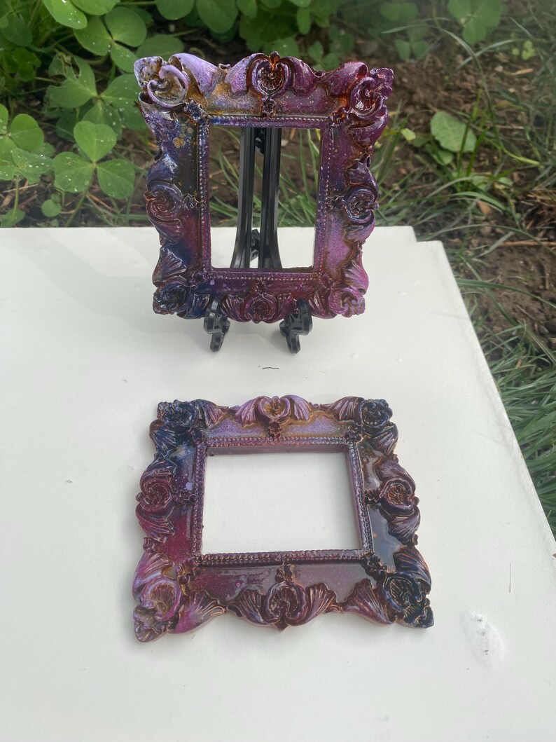 Mini Vintage Gothic Picture Frame - Etsy