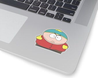 South Park Funny Cartman as A Mad Cheesy Poof Kiss-cut Sticker Cartman ...