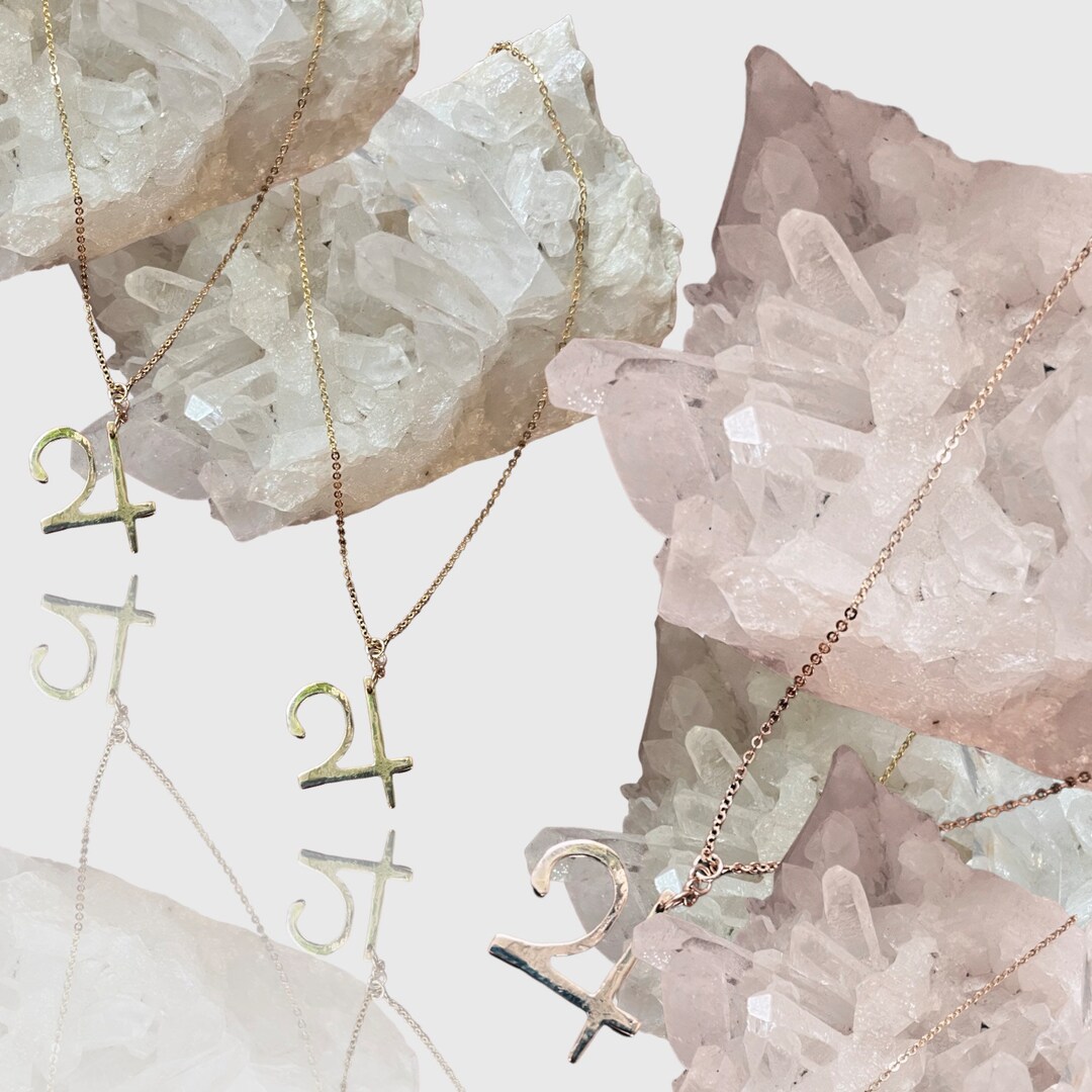 Astrological Glyph Necklace/sacred Symbolism/astrological Glyph Jewelry ...