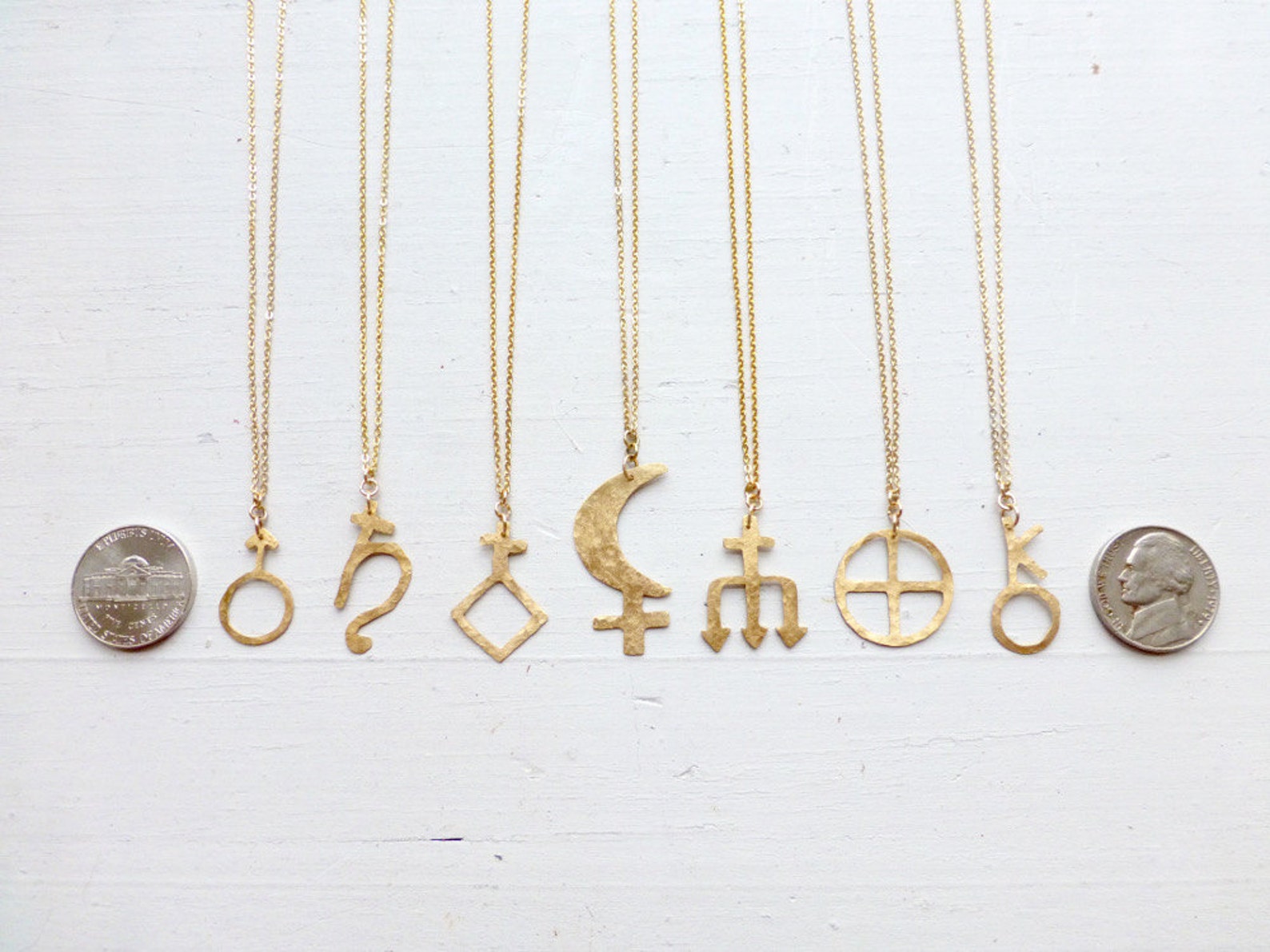 Astrological Glyph necklace/Sacred Symbolism/astrological | Etsy