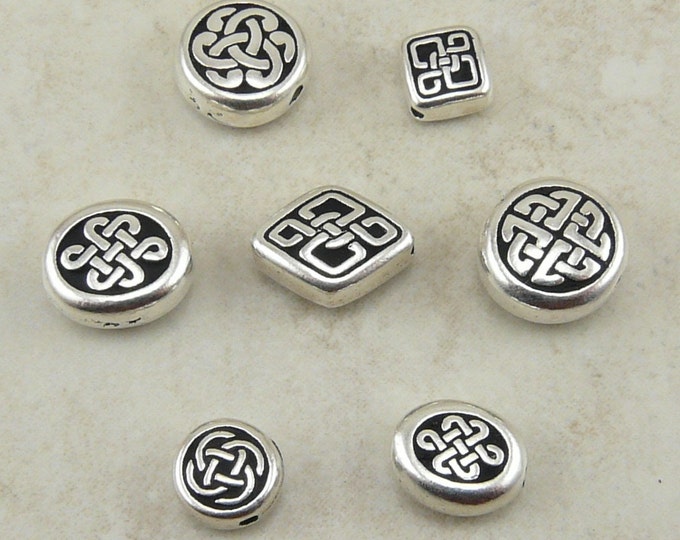 7 Tierracast Celtic Knot Beads Mix Pack Irish St Patricks Day Ireland ...