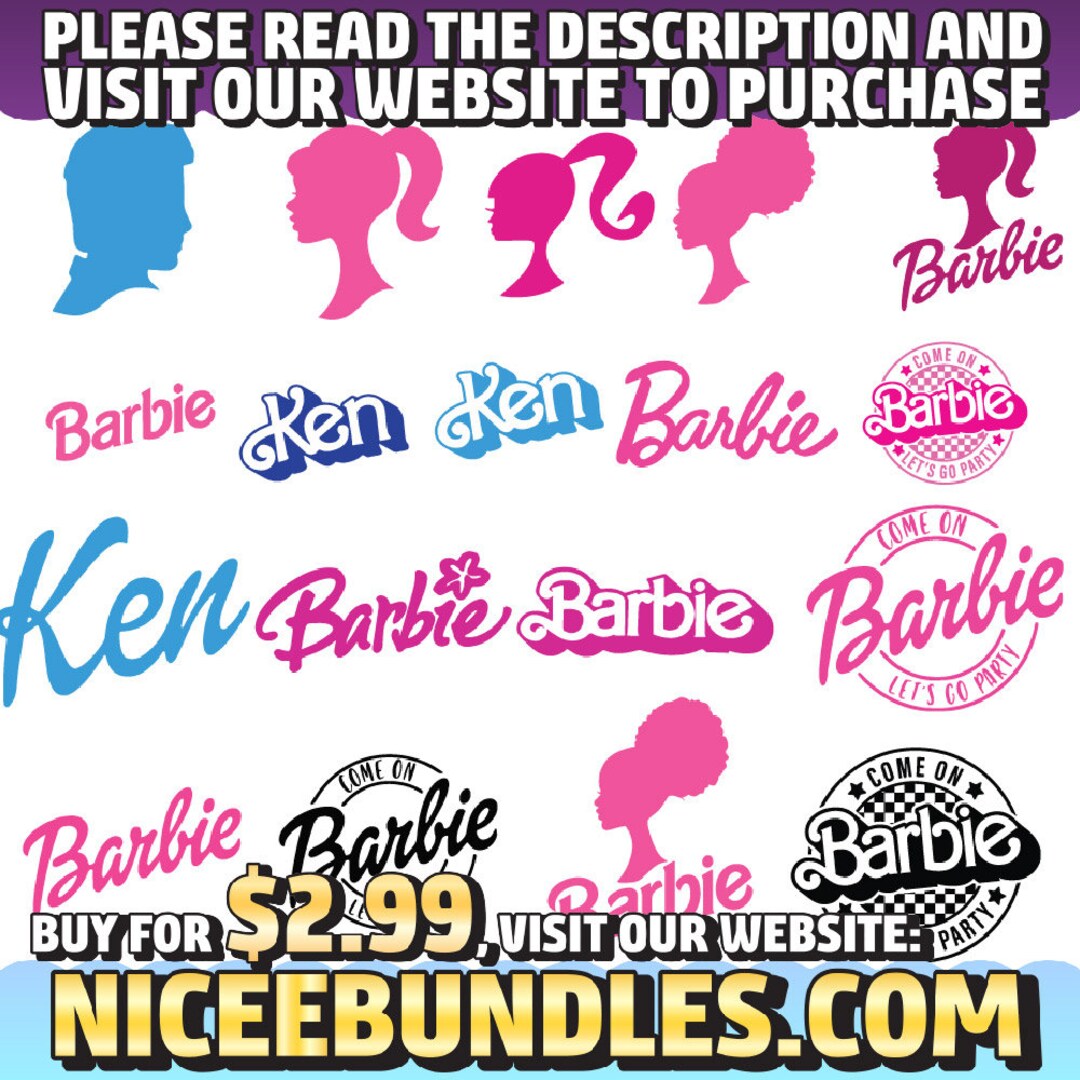 Dolly SVG Bundle for Cricut and Sublimation, Clipart Digital Designs ...