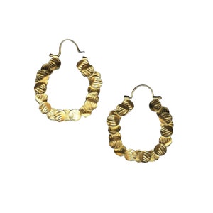 100 Circles Gold Hoop - Etsy
