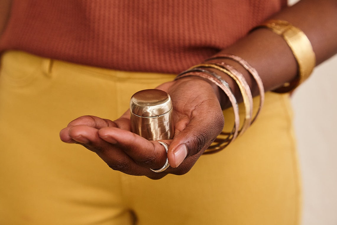 Keep It Contained Handmade Brass Container - Etsy