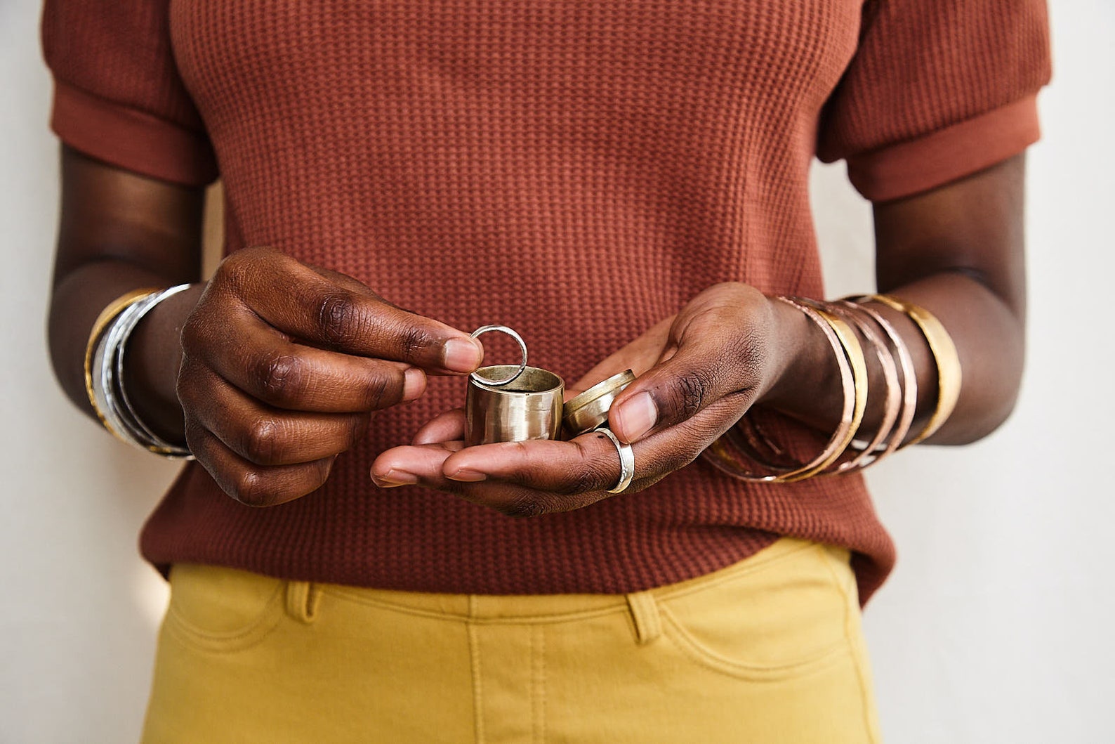 Keep It Contained Handmade Brass Container - Etsy