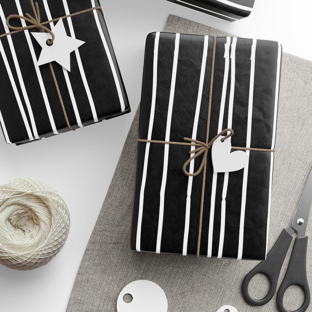 Nightmare Coded Wrapping Paper, Jack Skellington Giftwrap, Nightmare ...