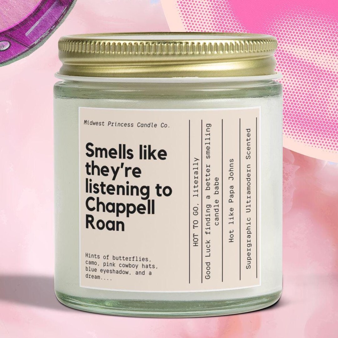 Chappell Roan Candle, Chappellroan Home Decor, Chappell Coded Coconut ...
