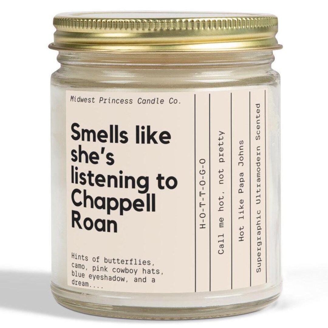 Chappell Roan Candle, Chappellroan Fan Merch, Chappell Coded Home Decor ...