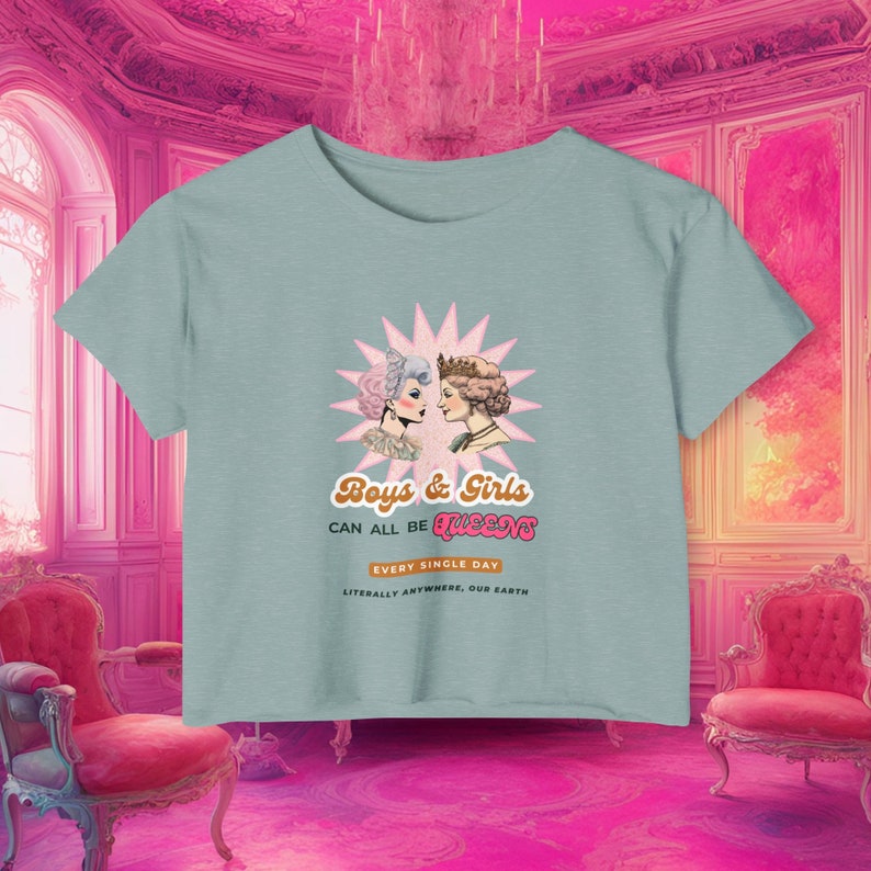 Chappell Roan Inspired Queens Crop Top Gift for Girlies and Music Lover ...