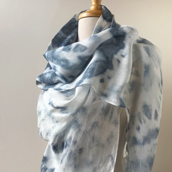 Indigo Scarf - Etsy