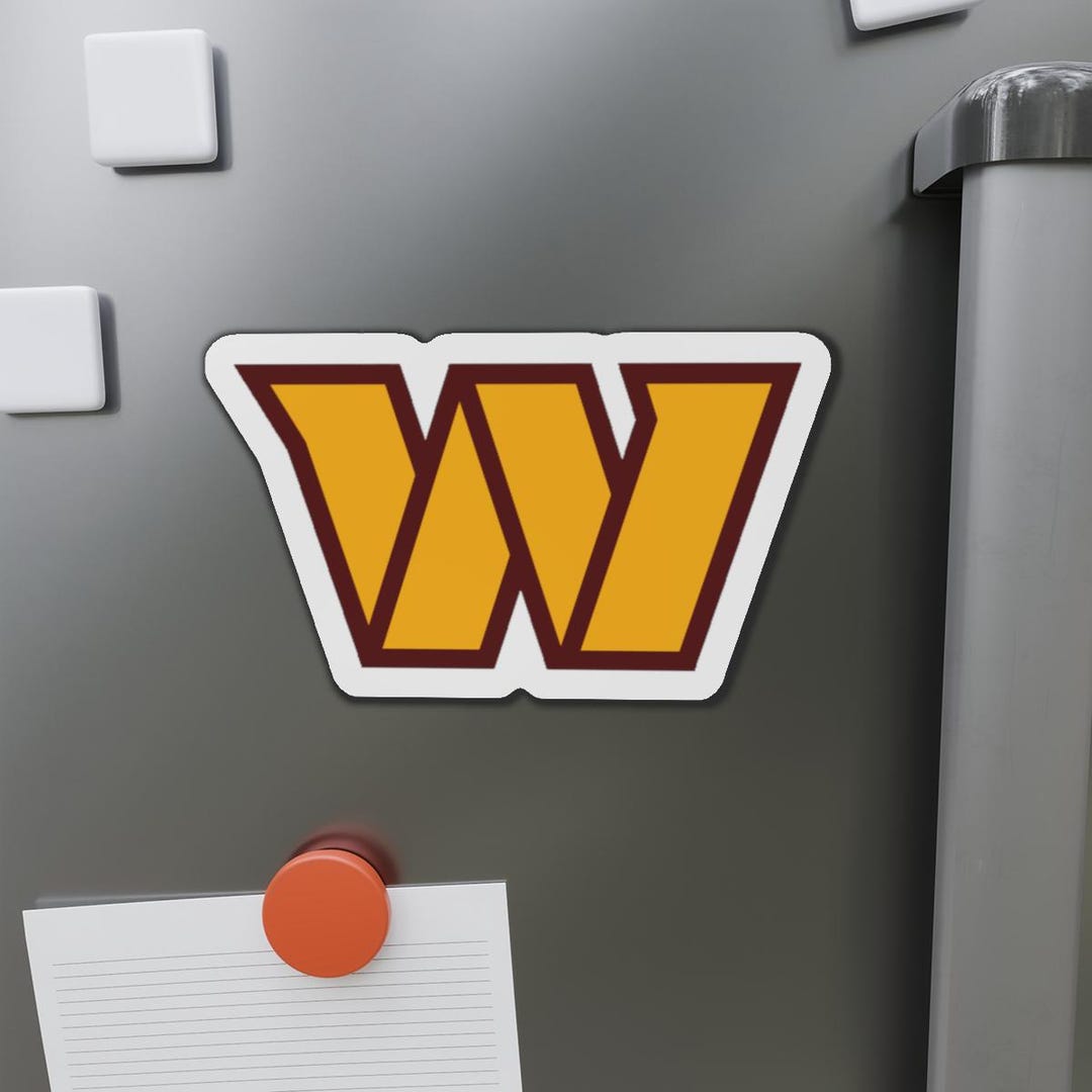 Die-cut Magnets, Washington Commanders Football Magnet, Fridge Decor ...