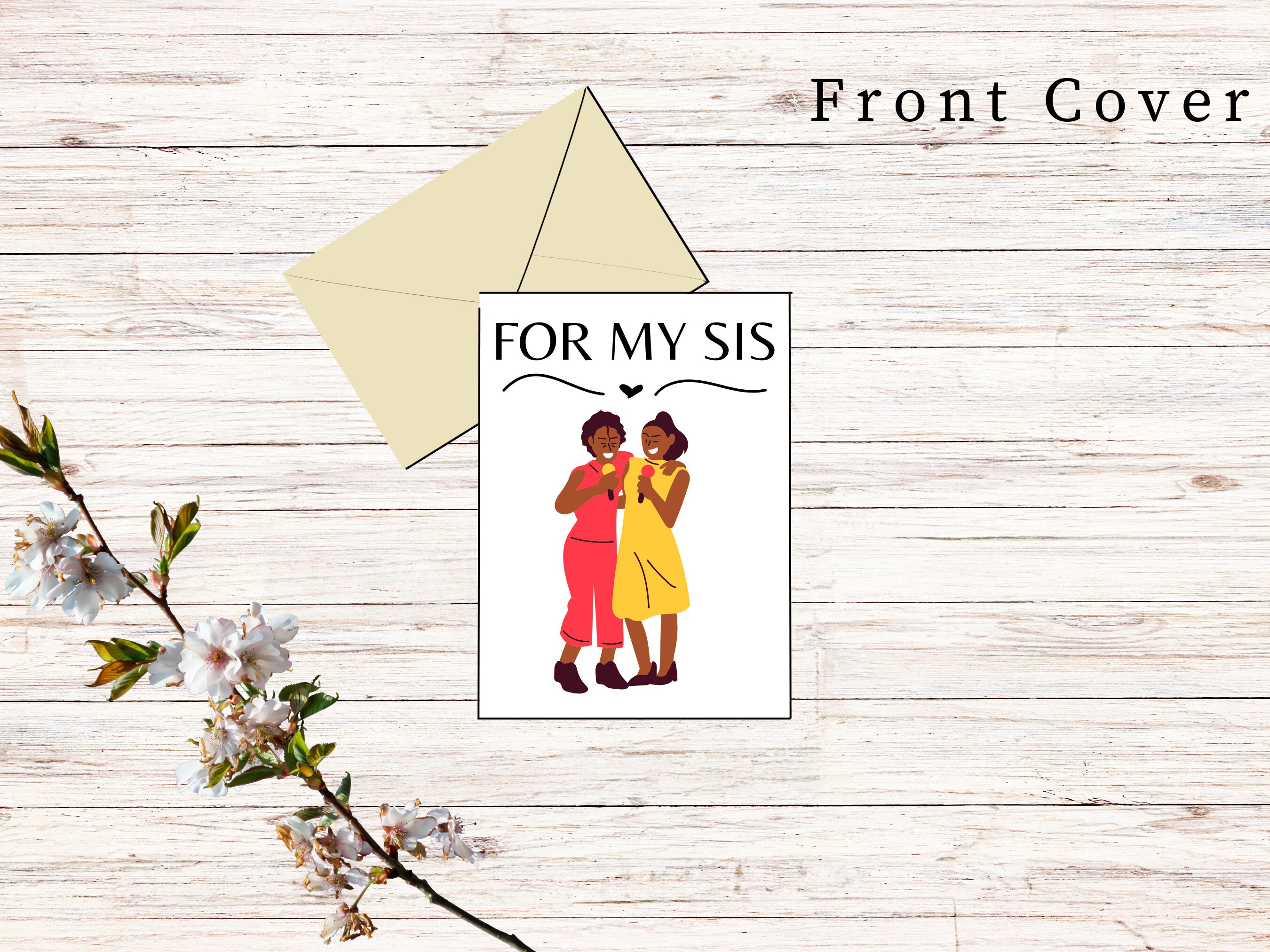 Card for Sister | Sister Appreciation | Love for Sister - Etsy