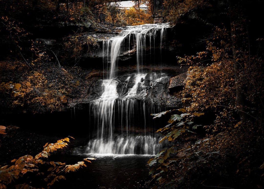 Fine Art Photo Quaker Falls - Etsy