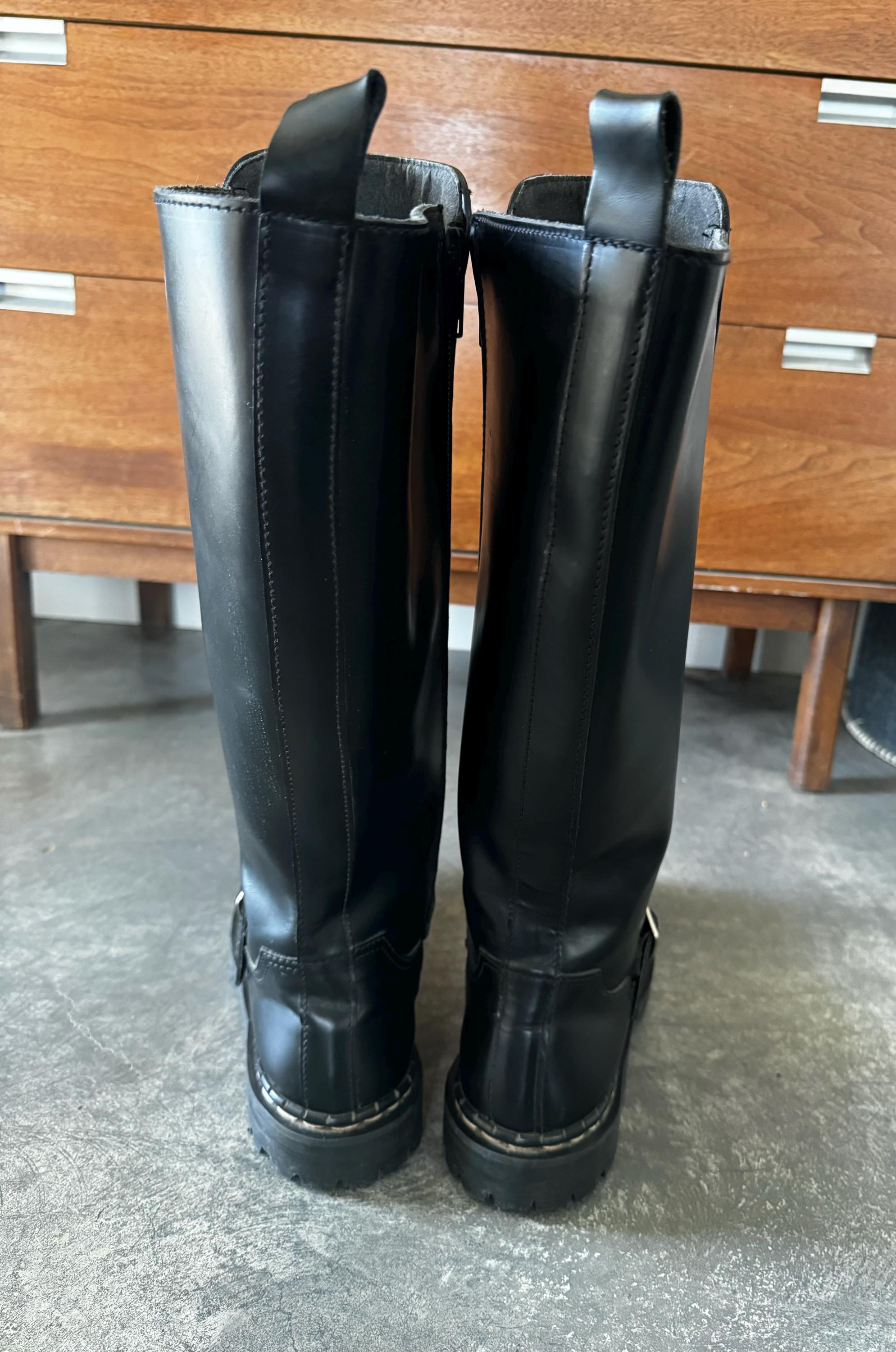 90s/y2k Gripfast Steel Toe Buckle Engineer Boots *made in England* RARE ...