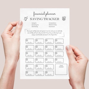 Journaling Planner Money Habit Tracker A5 Journal Page PRINTABLE ...