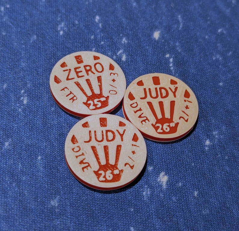 Victory at Sea JAPANESE Flight Squadron Tokens With Stats Vas IJN ...