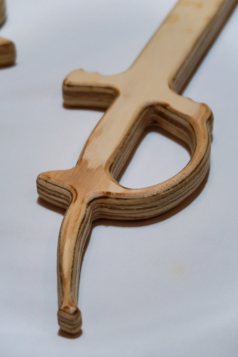 Handmade Wooden Sword Sikh Shastar Kirpan Khanda Katar Individuals or ...