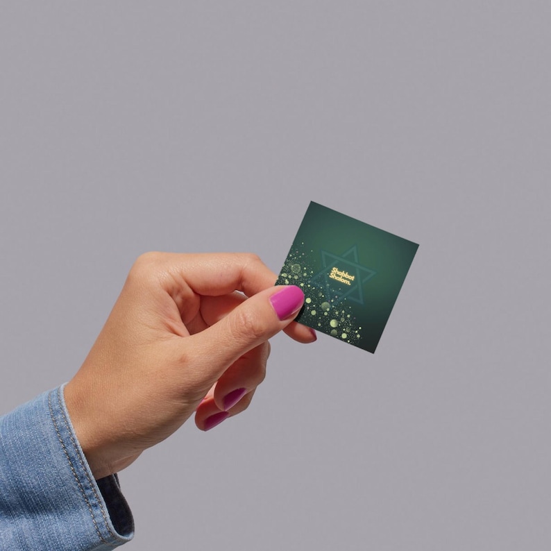 Shabbat Shalom Gut Shabbos Star of David Instant Download Jewish ...