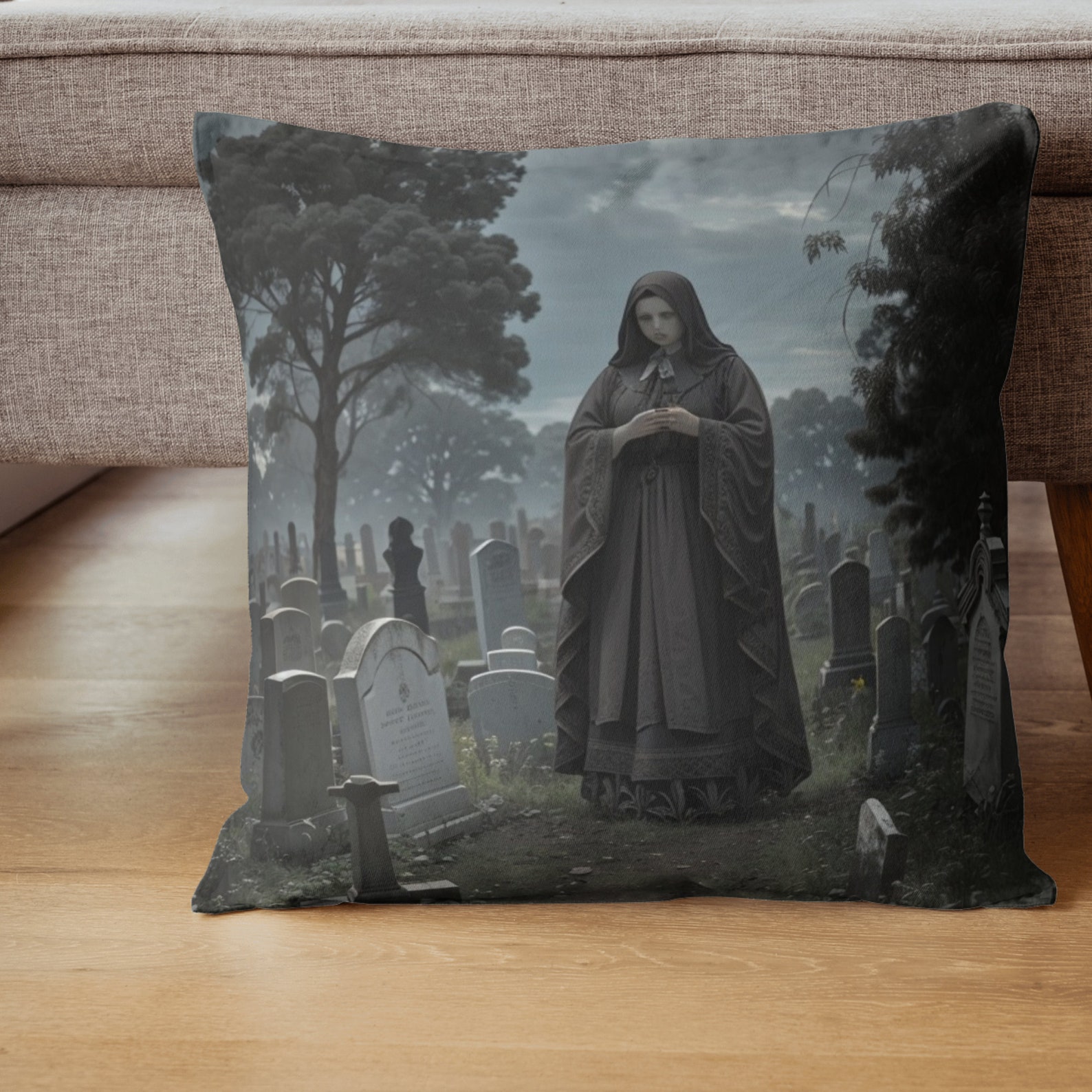 The Graveyard - Halloween Graphics - Spooky - Haunted - Scary - Creepy ...