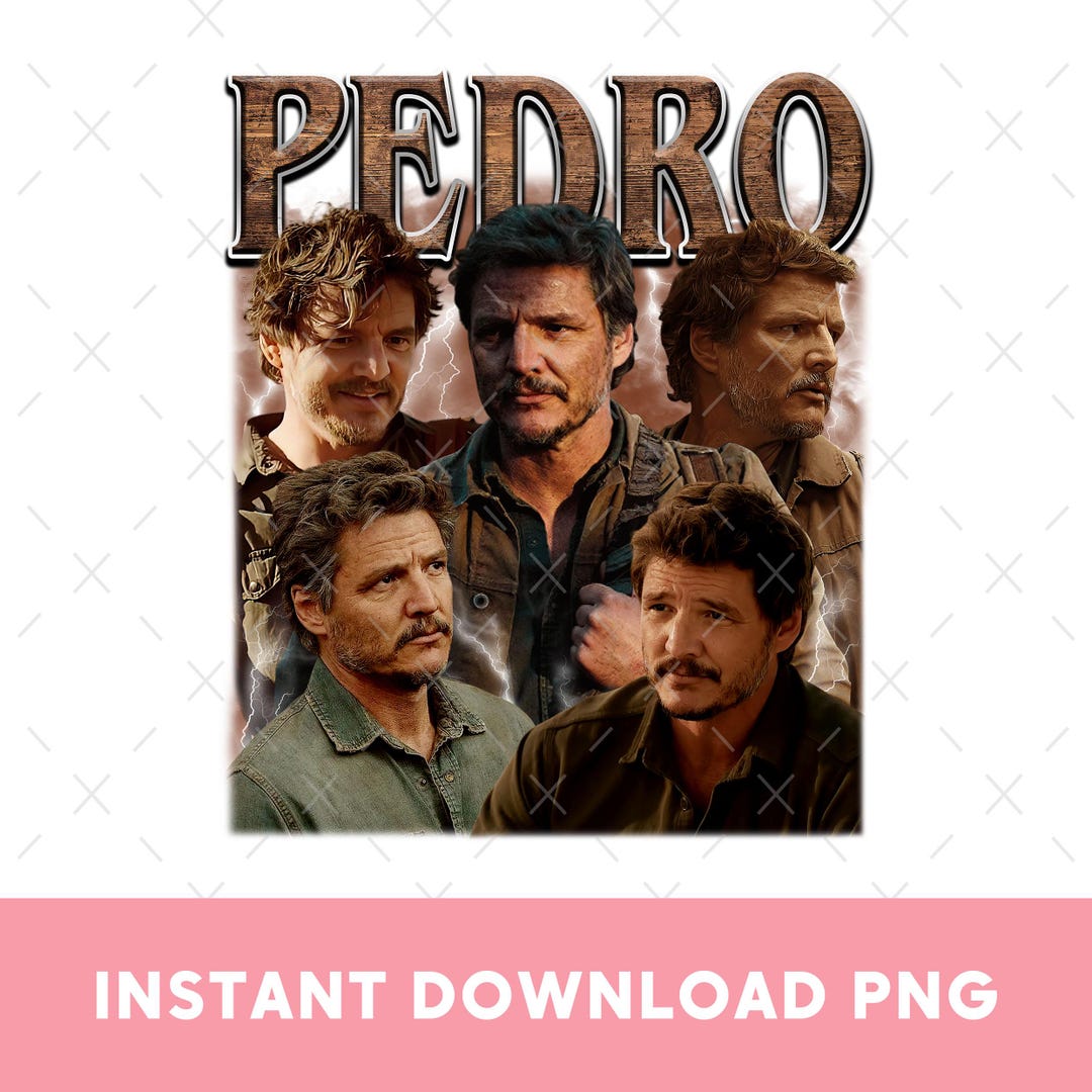 90s Retro Funny Pedro Pascal Png, Retro Funny Pedro Pascal Png, Pedro ...