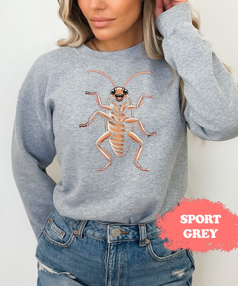 Quirky Sweatshirt, Nature Inspired Clothing, Graphic Bug Sweatshirt ...