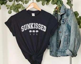 Comfort Colors® Sunkissed Beach Tshirt, Oversized Summer Shirt, Trendy ...