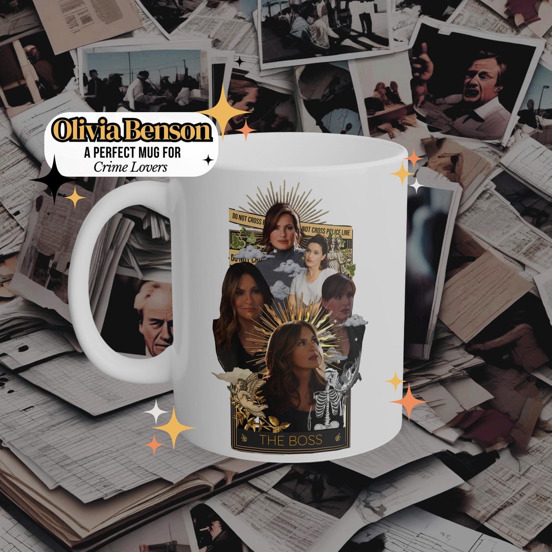 SVU Law and Order, Elliot Stabler Mug, Olivia Benson Gift, Crime Show ...
