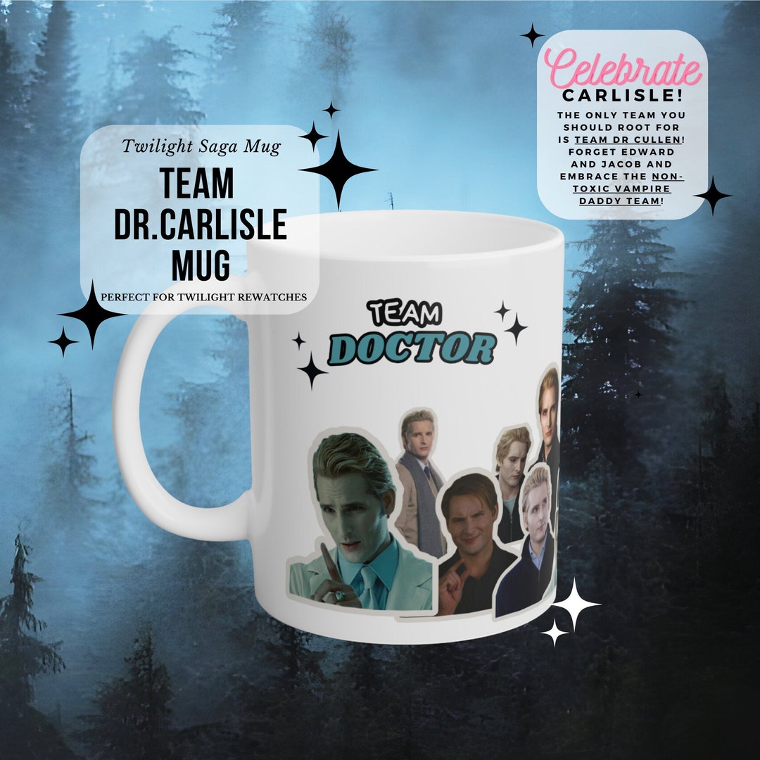 Team Daddys Twilight Carlisle Cullen Mug, Twilight Gifts, Daddy Girl ...