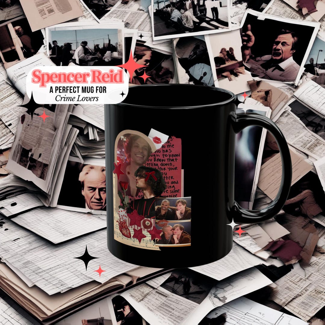 Spencer Reid, Criminal Minds Mug, Criminal Minds Gift, Griminal Minds ...