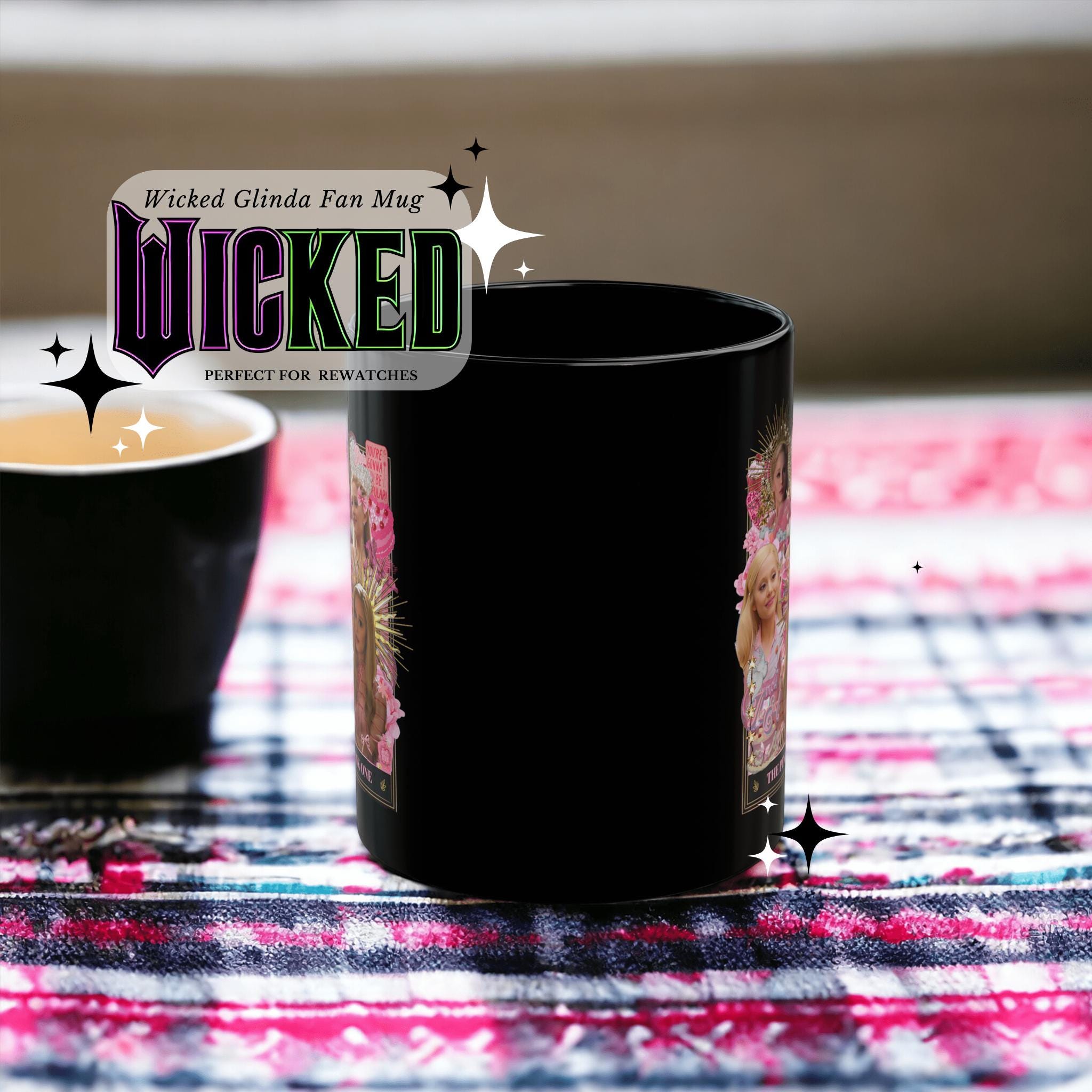 Wicked Cup, Wicked Awesome, Wicked Musical, Glinda Elphaba, Glinda Wand ...