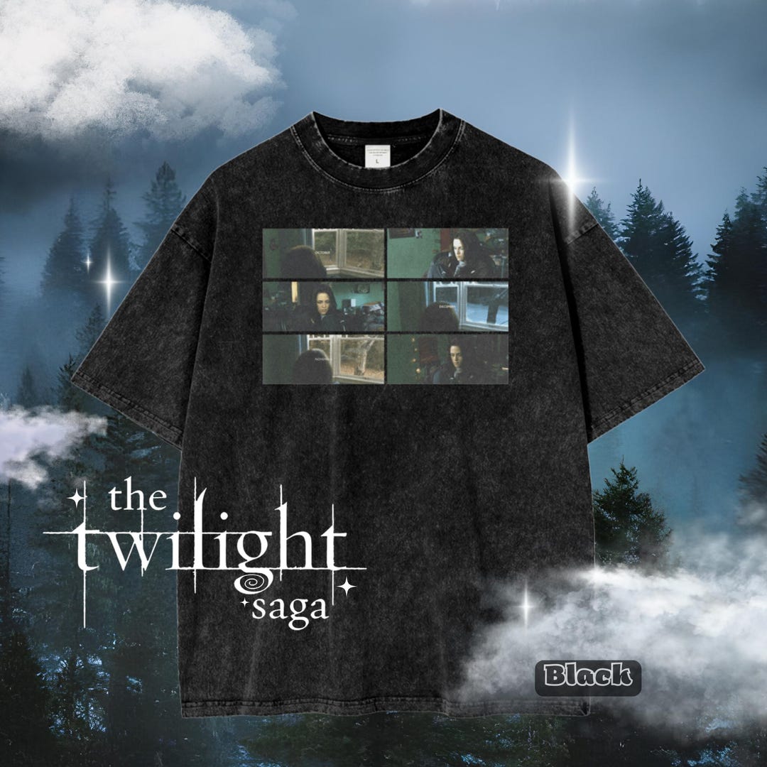 Bella’s Depression Window Scene T-shirt – Twilight New Moon Oversized ...
