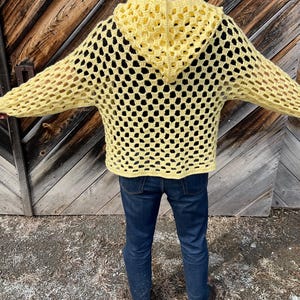 Crochet Origami Bog Jacket XXS-5XL PDF Pattern / Crochet Jacket With ...