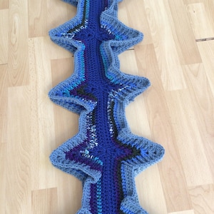 CROCHET STARF SCARF Pattern/ Crochet Scarf Pattern / Crochet Different ...