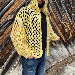 Crochet Origami Bog Jacket XS-6XL PDF Pattern / Crochet Jacket With ...