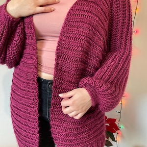 Crochet P-BOG Jacket Pattern XS/S/M/L/XL/2XL/3XL/4XL/ Bog Jacket ...