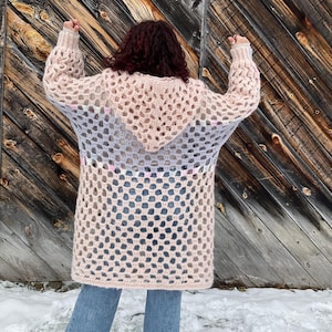 Crochet Origami Bog Jacket XS-6XL PDF Pattern / Crochet Jacket With ...