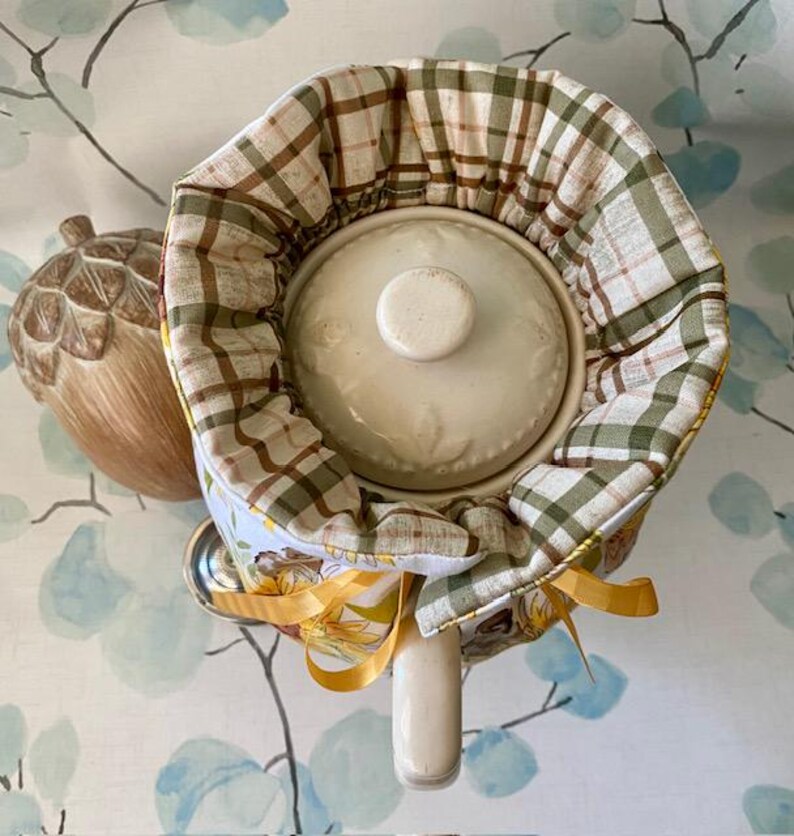 Sunflower Tea Cozy | Fall Decor for Teapot | Insulated Cover | 4-6 Cup ...