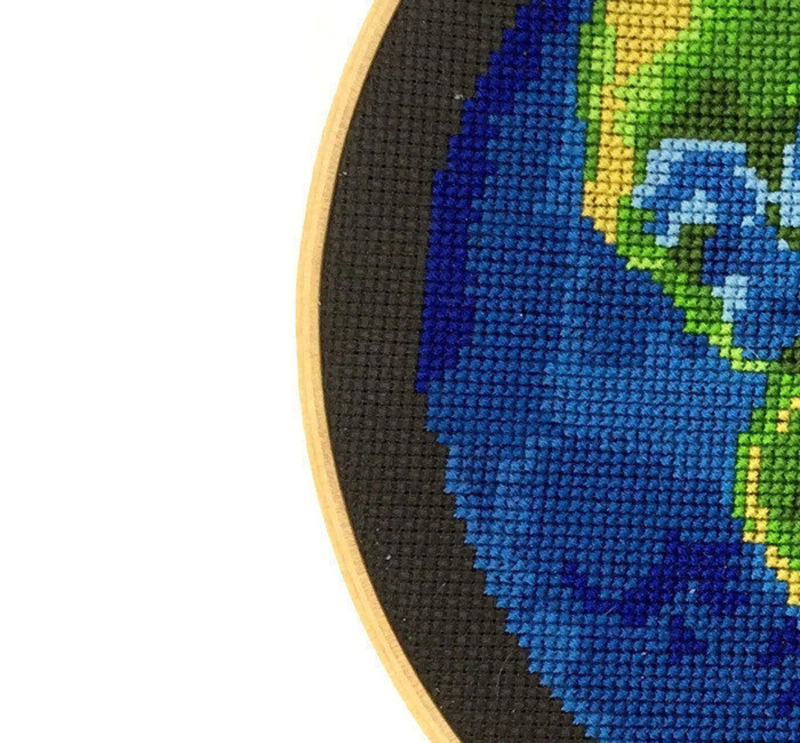 Earth Cross Stitch Pattern Download PDF Counted Cross Stitch - Etsy
