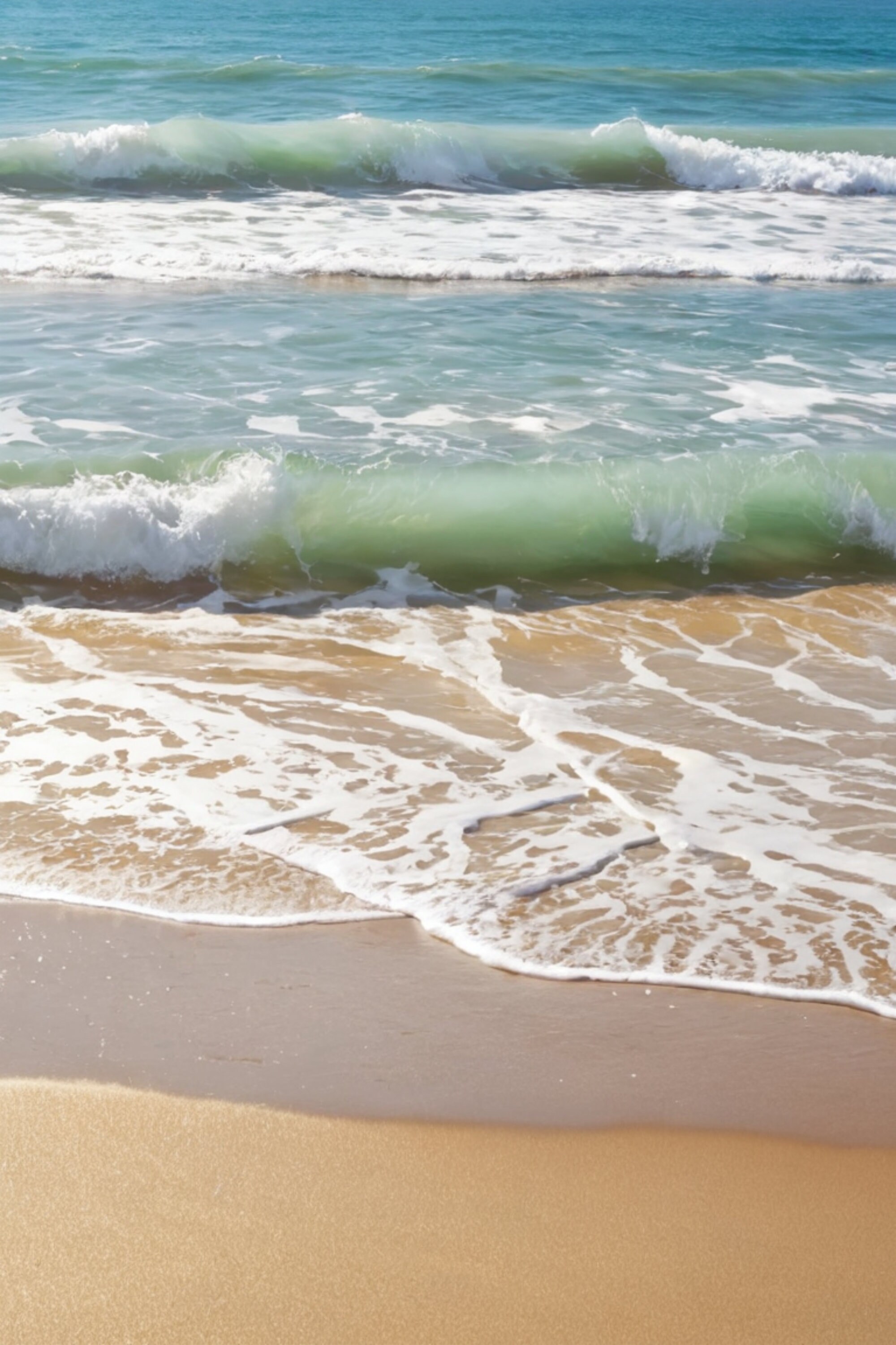 Sea Landscape Pastel Watercolor Instant Download Digital Print Wall Art ...