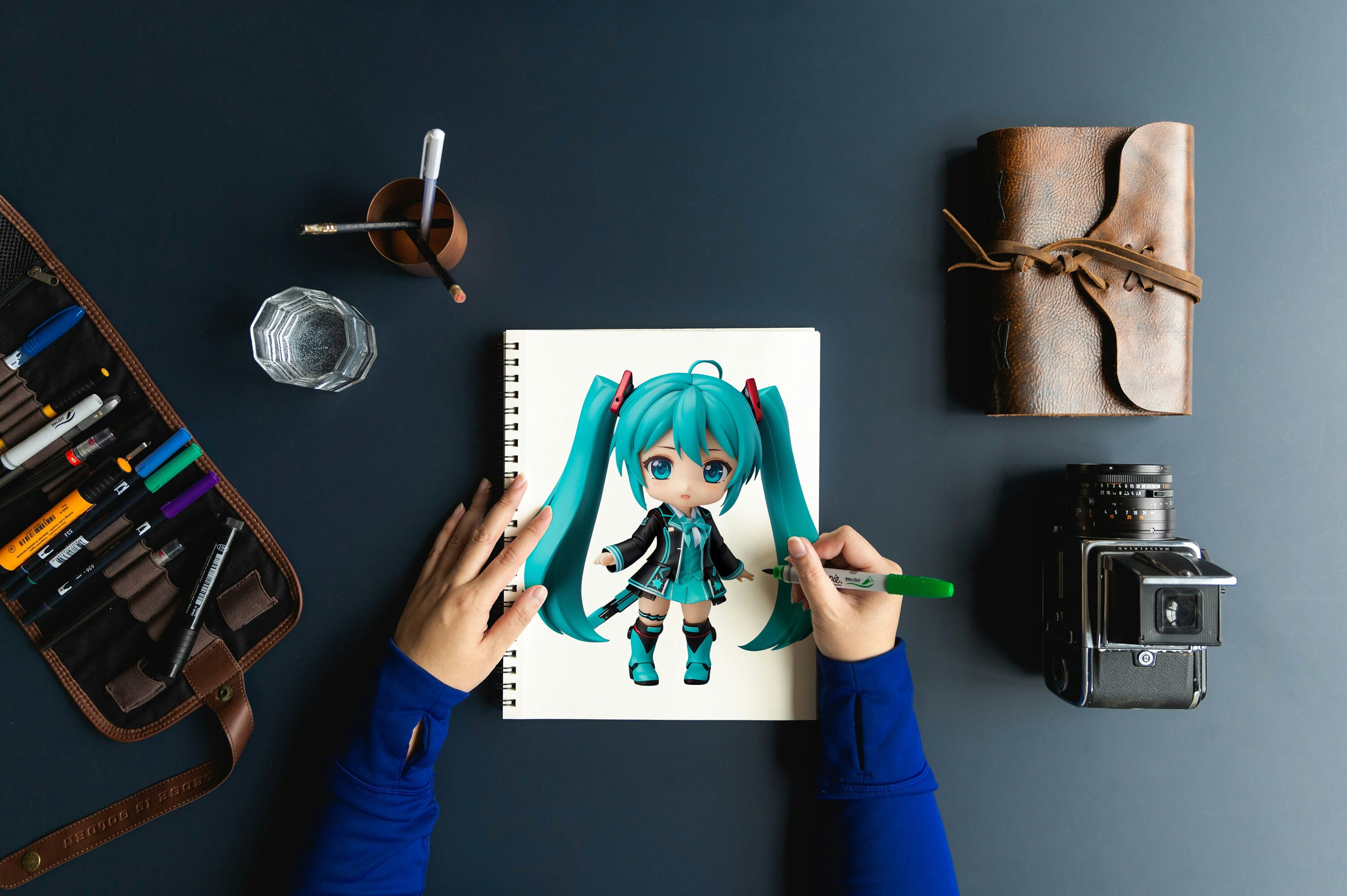 Nendoroid Hatsune Miku Clipart PNG Transparent Background Instant ...