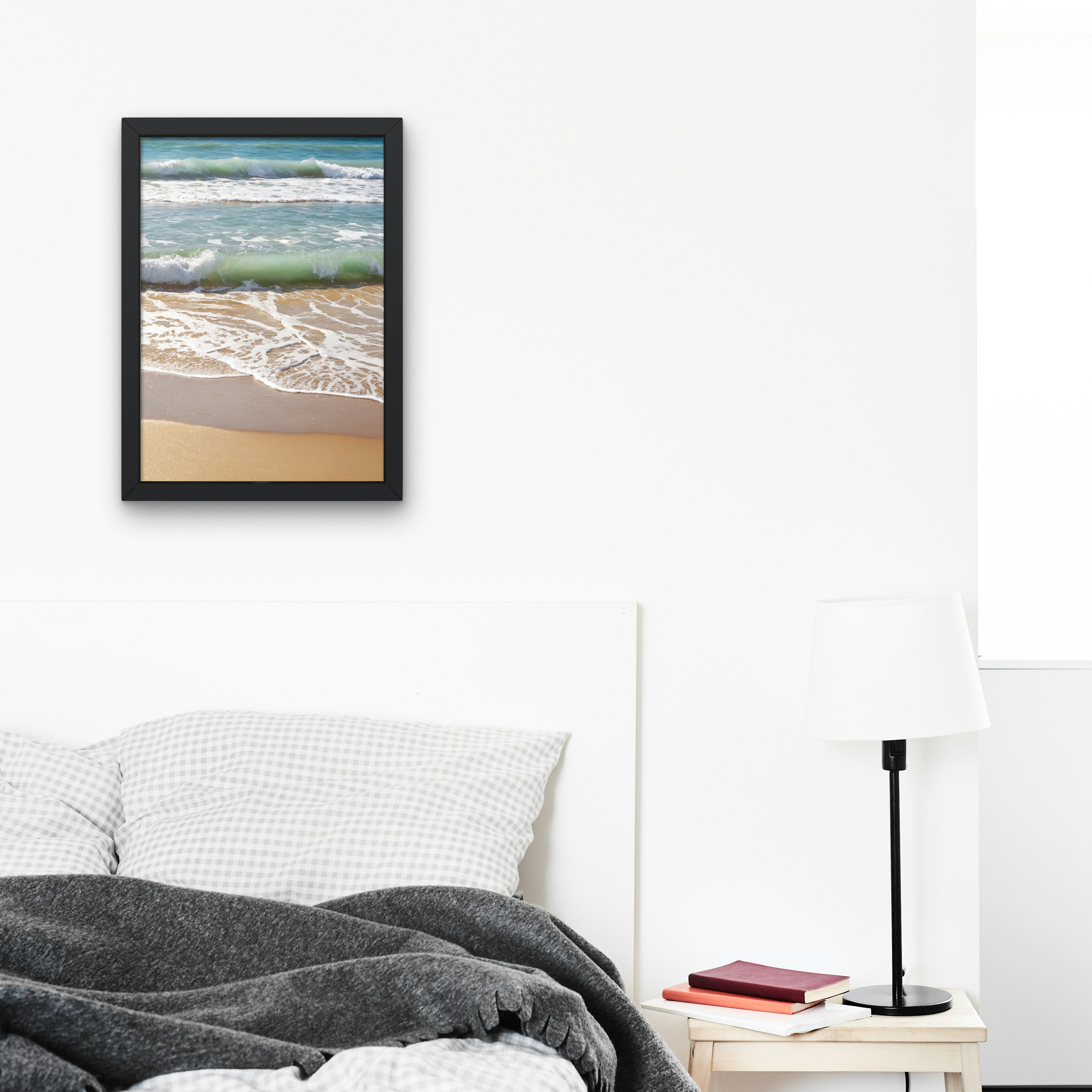 Sea Landscape Pastel Watercolor Instant Download Digital Print Wall Art ...